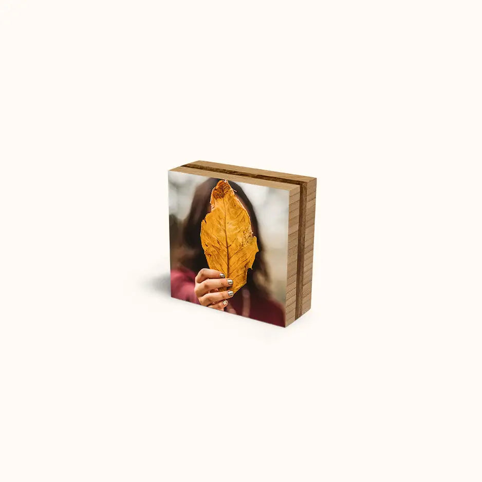 Display Your Memories in Style with the Eco-Friendly 4x4 Bamboo Photo ...